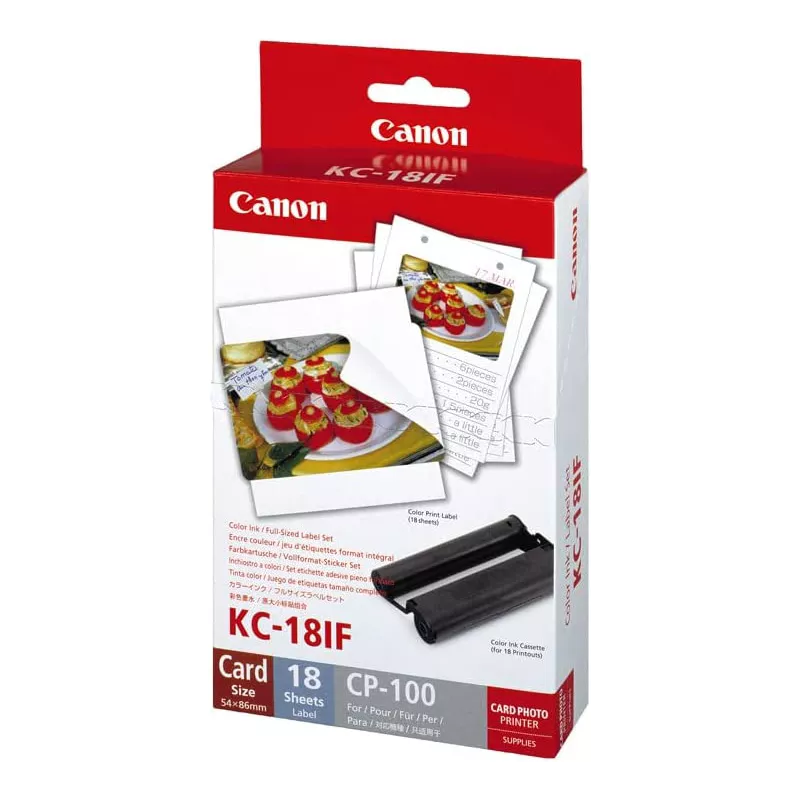 Shop Canon Ink/Label KC-18IF | Canon U.S.A., Inc. Shop Canon Ink/Label KC-18IF | Canon U.S.A., Inc.